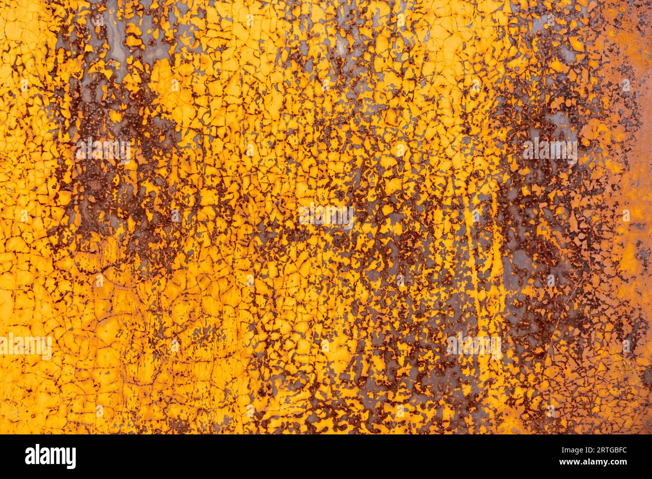 Distressed Yellow Color Metal Rusty Texture Stock Photo - Alamy