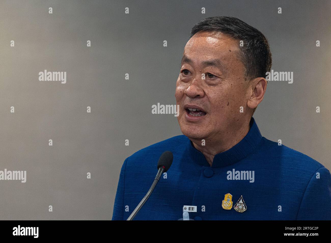 Bangkok, Thailand. 13th Sep, 2023. Thailand Prime Minister Srettha ...