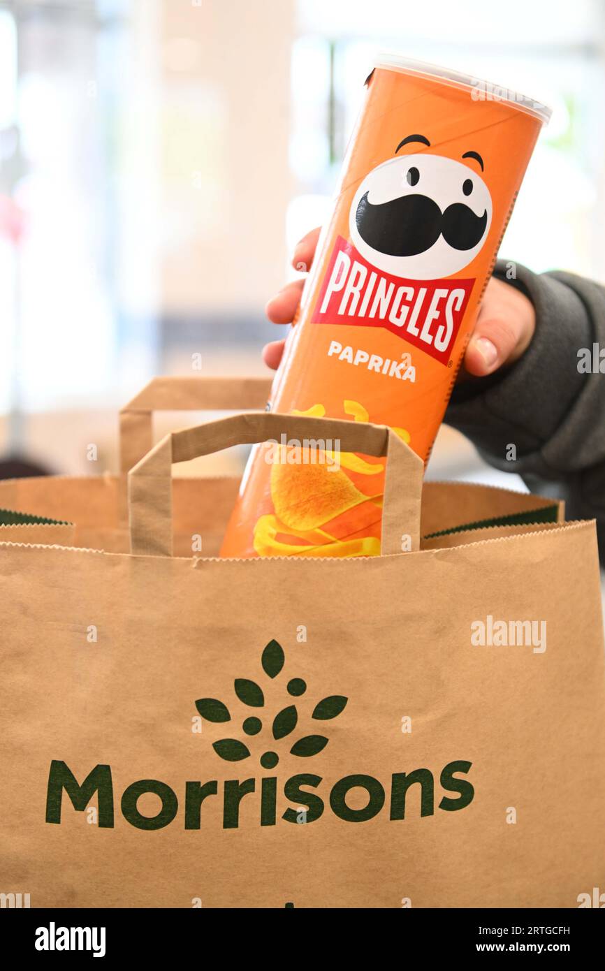 EDITORIAL USE ONLY Morrisons launches a new deal on Pringles for More ...