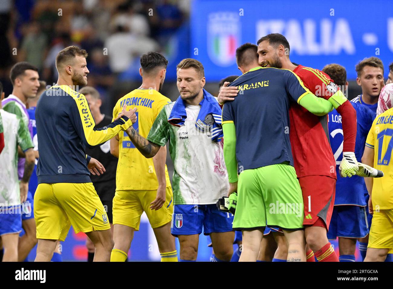 Non Exclusive: MILAN, ITALY - SEPTEMBER 12, 2023 - Players of the ...