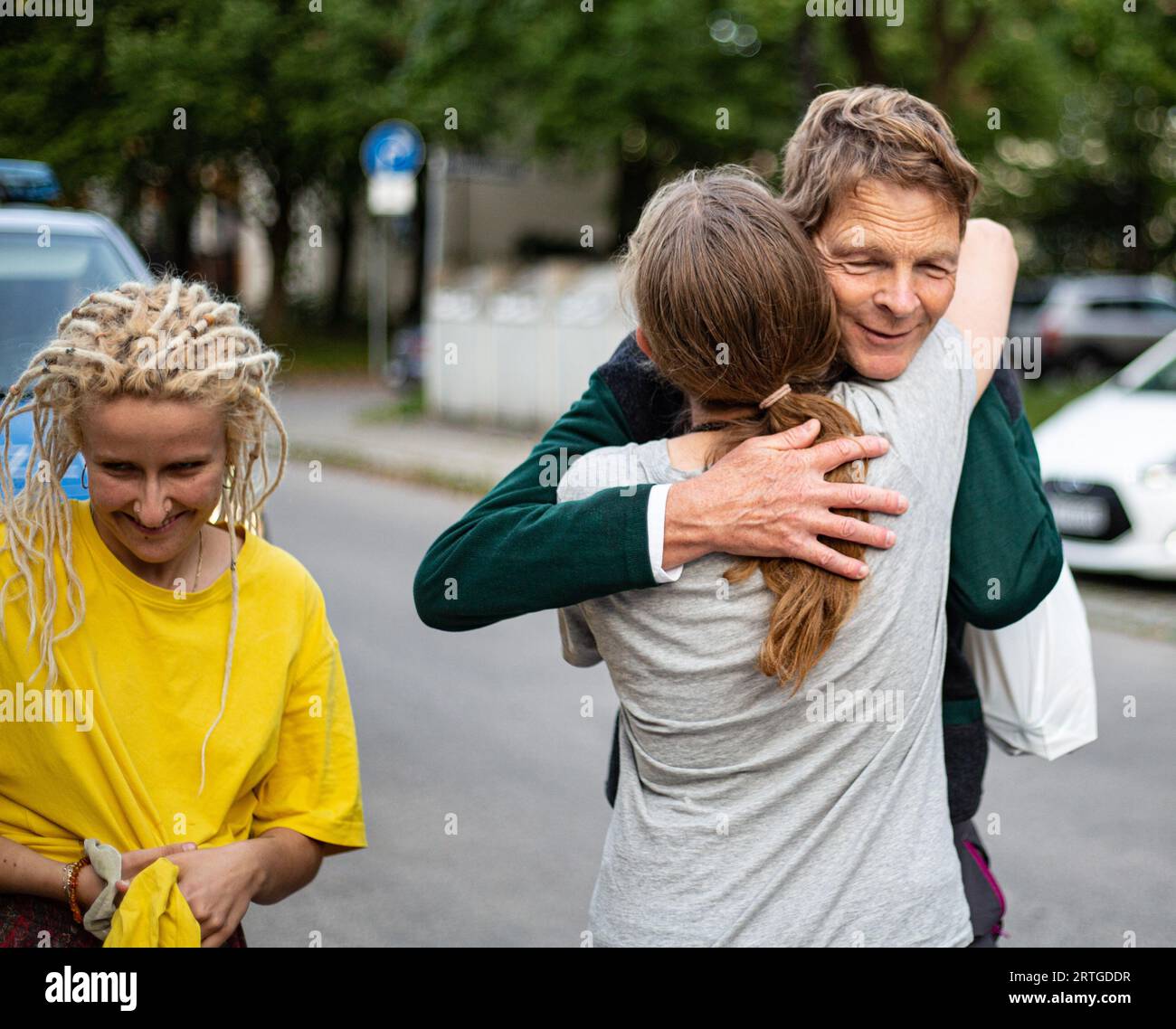 Munich, Germany. 12th Sep, 2023. After activists of the Last Generation ...