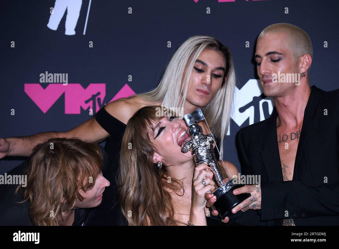 Newark, NJ on September 12, 2023 Ethan Torchio, Thomas Raggi, Victoria ...