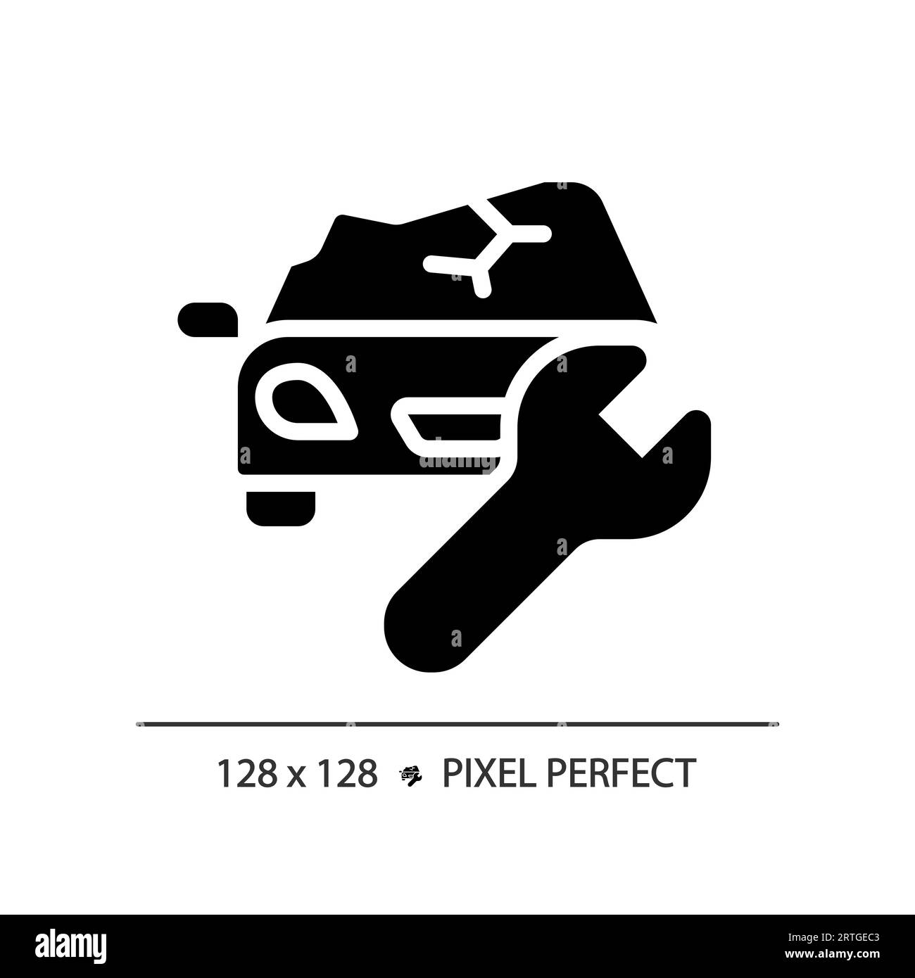 Car crash logo hi-res stock photography and images - Alamy