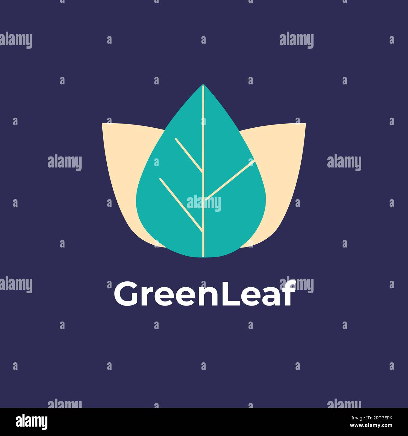 Greenleaf - Leaf and Eco-friendly Logo Template Stock Vector Image ...
