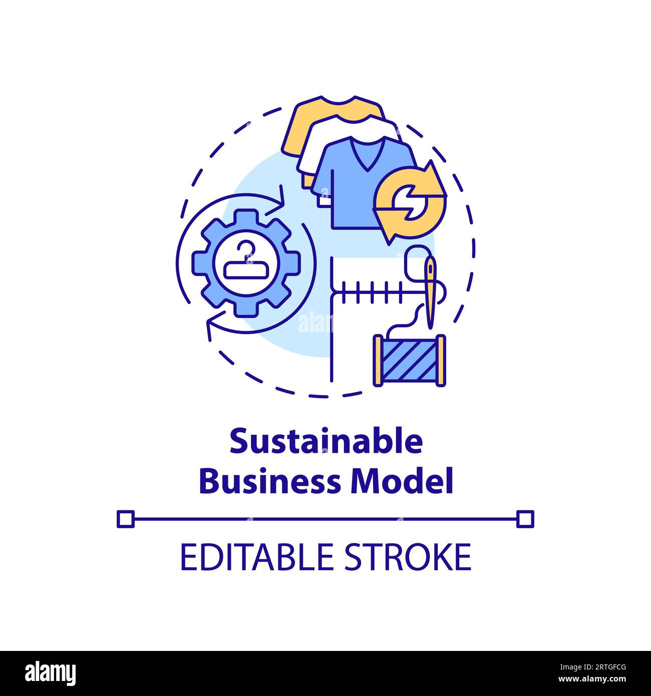 Sustainable business model Cut Out Stock Images & Pictures - Alamy