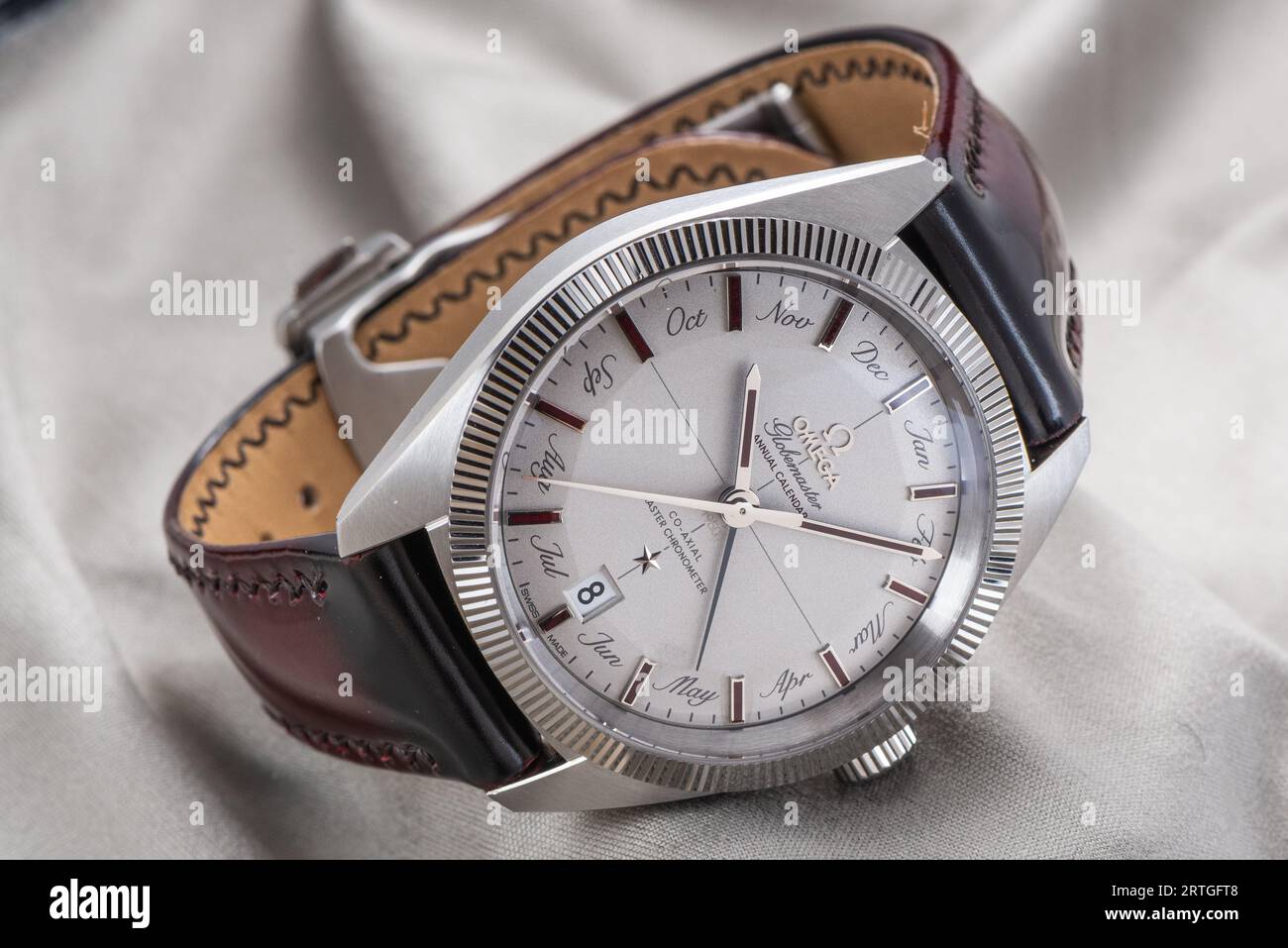 Omega Globemaster Annual Calendar models Stock Photo - Alamy