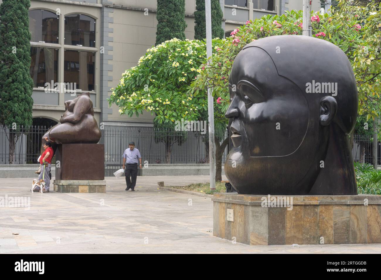 Fernando Botero sculptures at Plaza Botero in Medellin, Antioquia ...