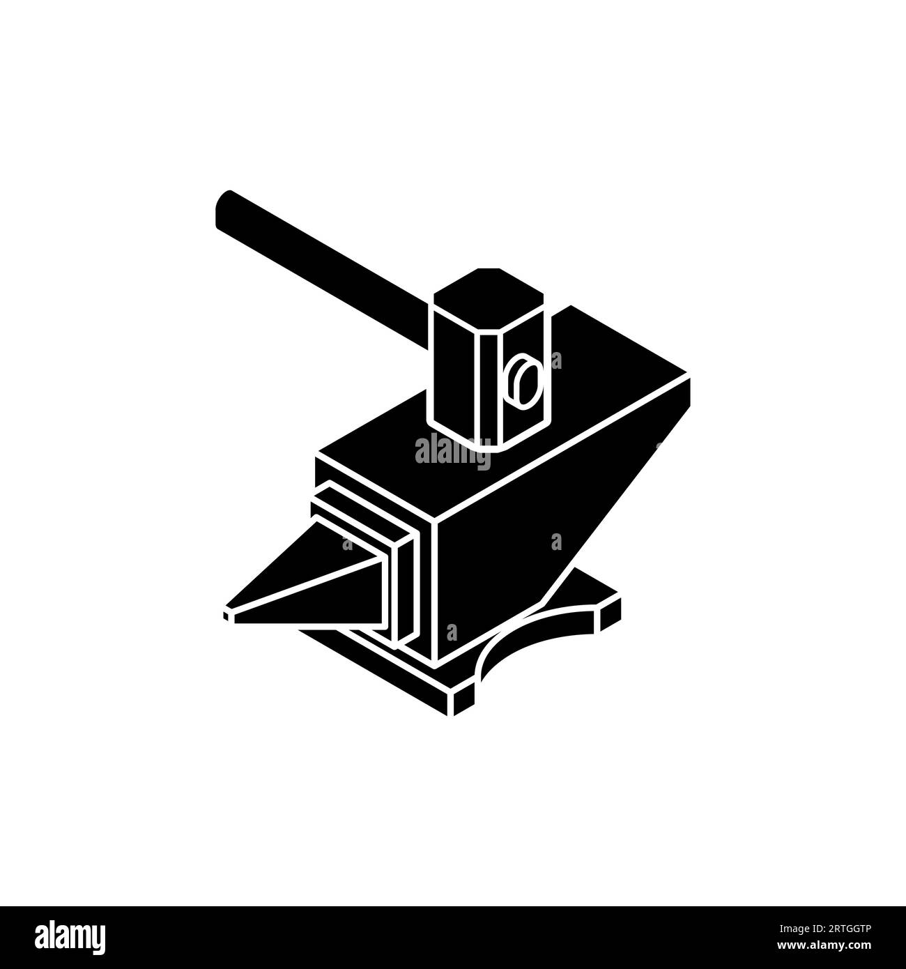 Hammer and Anvil isolated. Blacksmith tool Stock Vector Image & Art - Alamy Hammer and Anvil isolated. Blacksmith tool Stock Vector Image & Art - Alamy