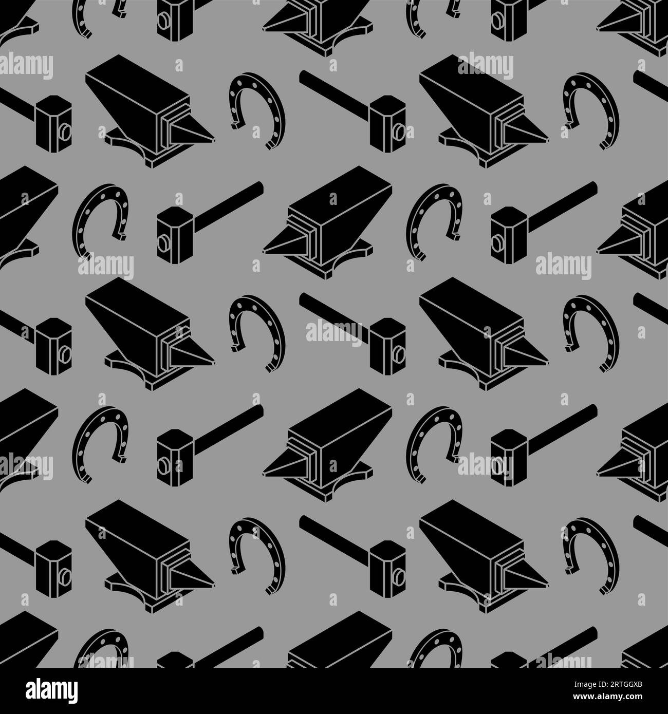 Cartoon blacksmith anvil Stock Vector Images - Alamy