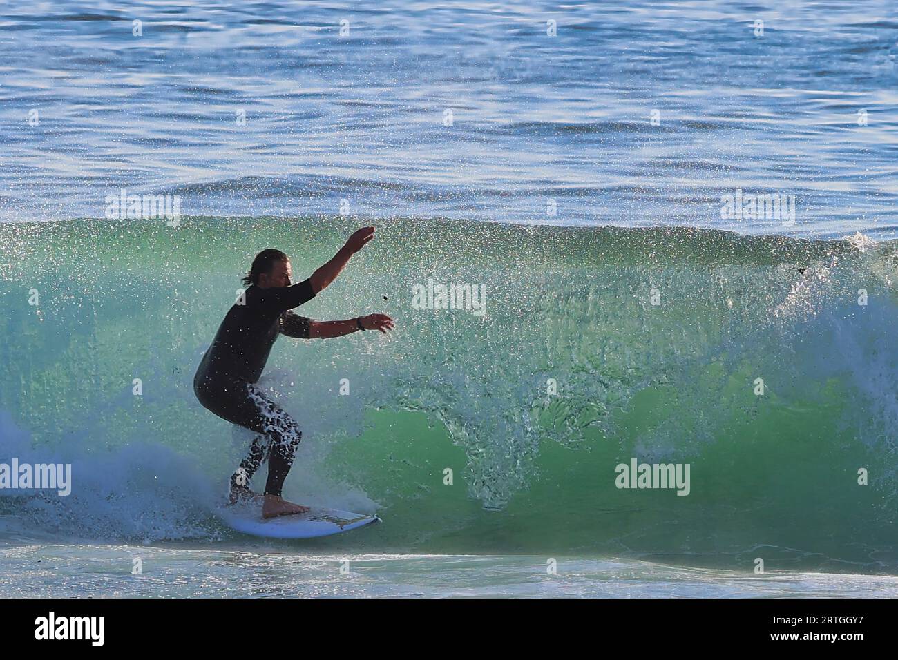Rincon point california surf hi-res stock photography and images - Alamy