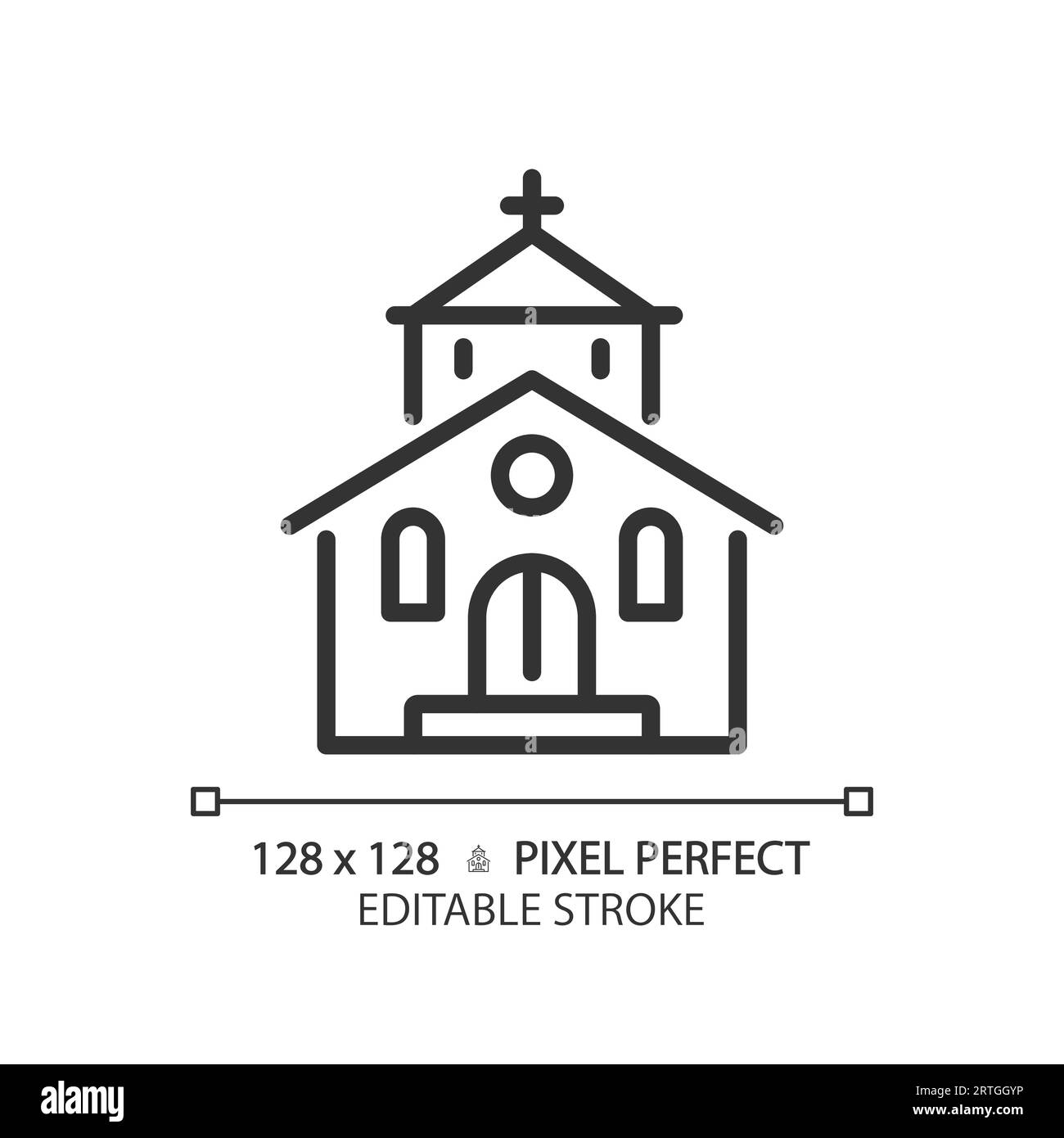 2D editable thin line church icon Stock Vector Image & Art - Alamy 2D editable thin line church icon Stock Vector Image & Art - Alamy