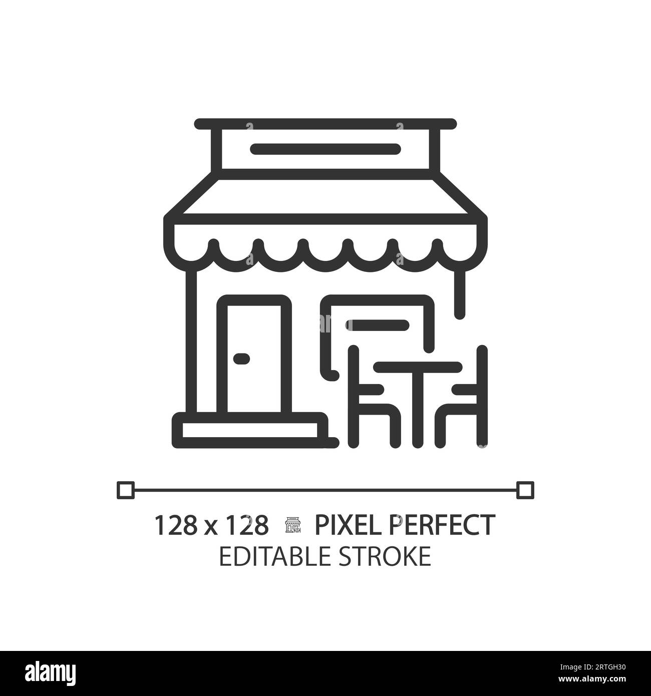2D editable thin line cafe icon Stock Vector Image & Art - Alamy 2D editable thin line cafe icon Stock Vector Image & Art - Alamy