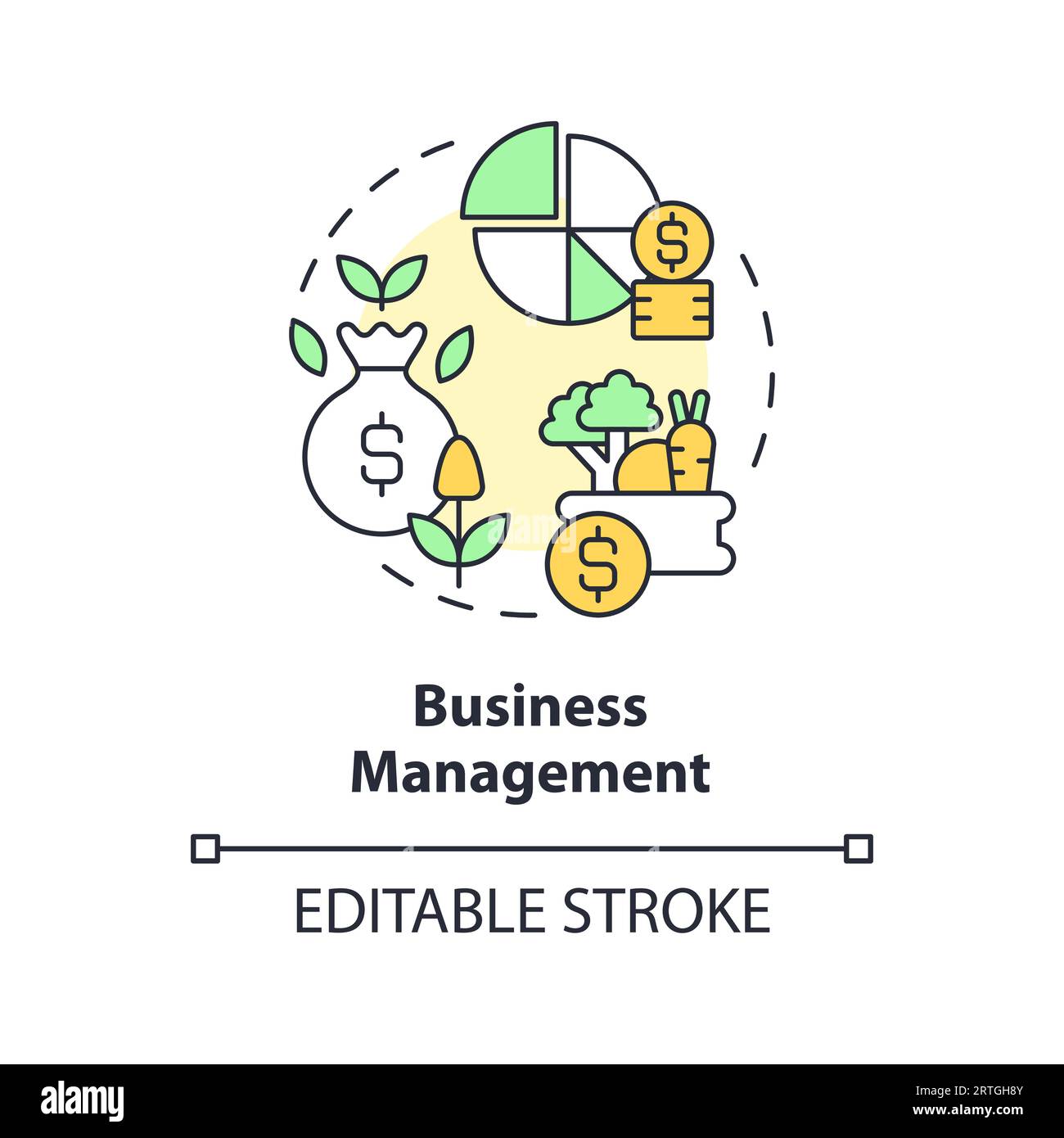 Crop rotation illustration Stock Vector Images - Alamy