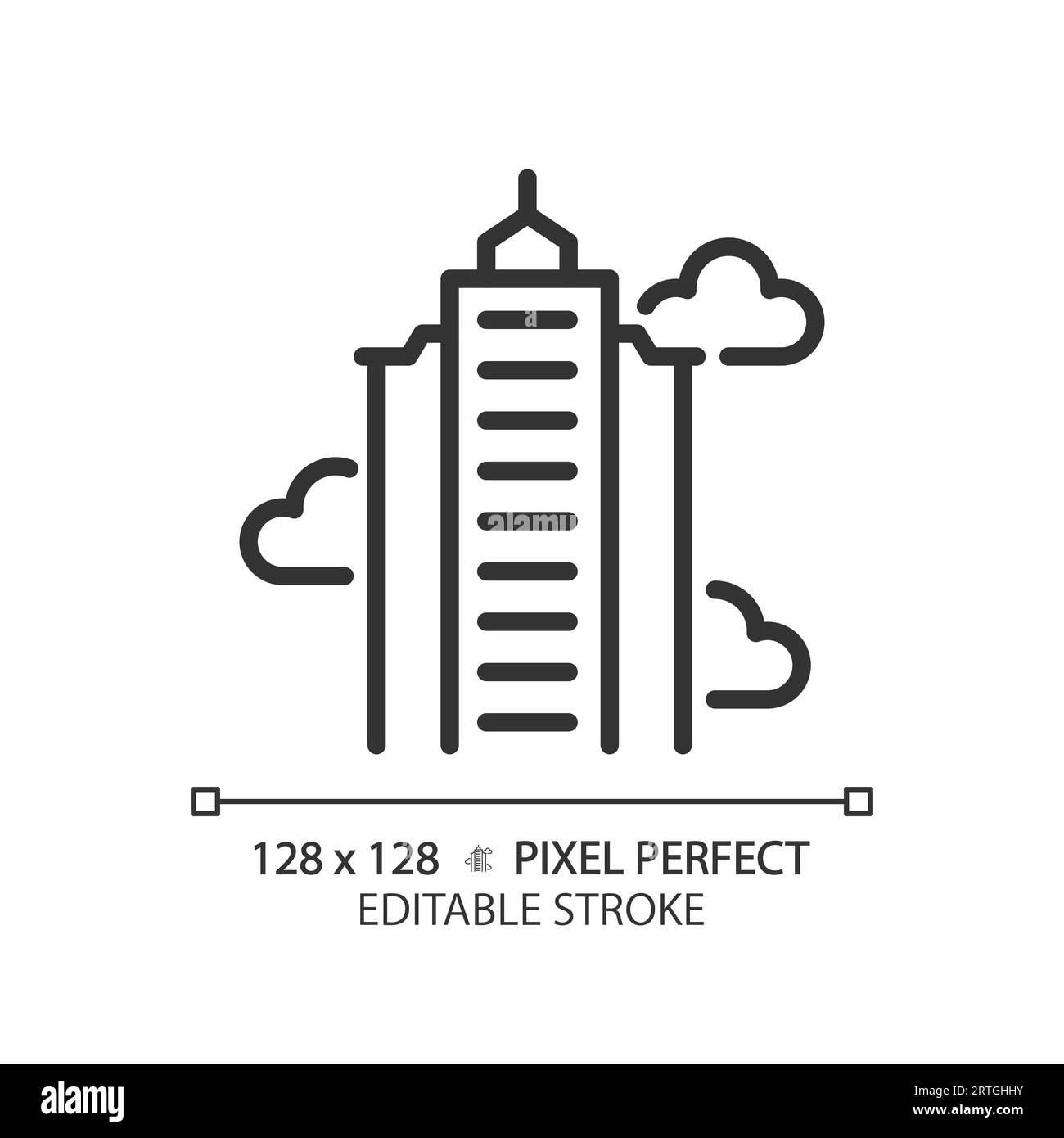 2D editable thin line skyscraper icon Stock Vector Image & Art - Alamy 2D editable thin line skyscraper icon Stock Vector Image & Art - Alamy