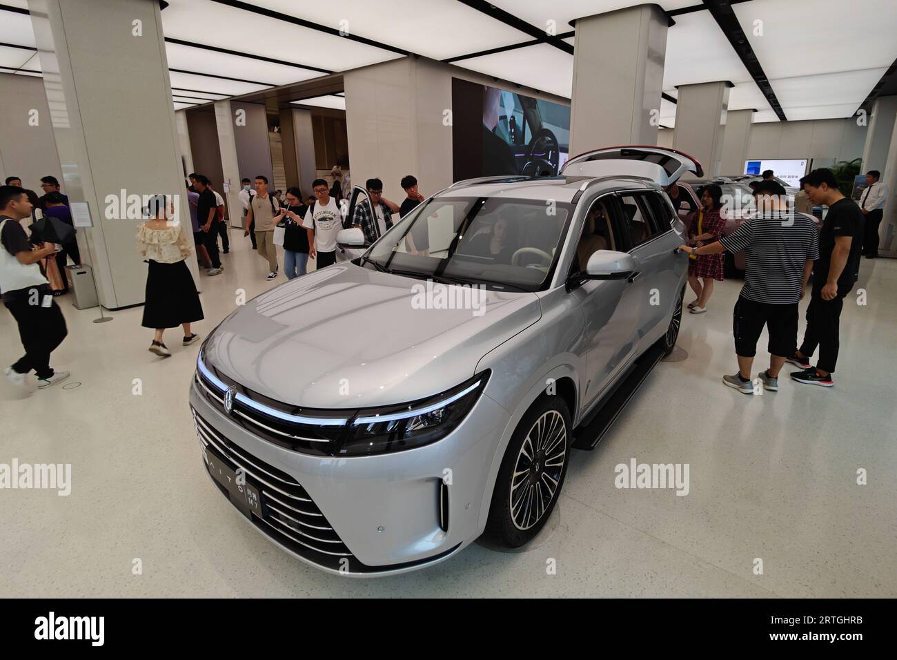 SHANGHAI, CHINA - SEPTEMBER 13, 2023 - Customers experience the newly ...