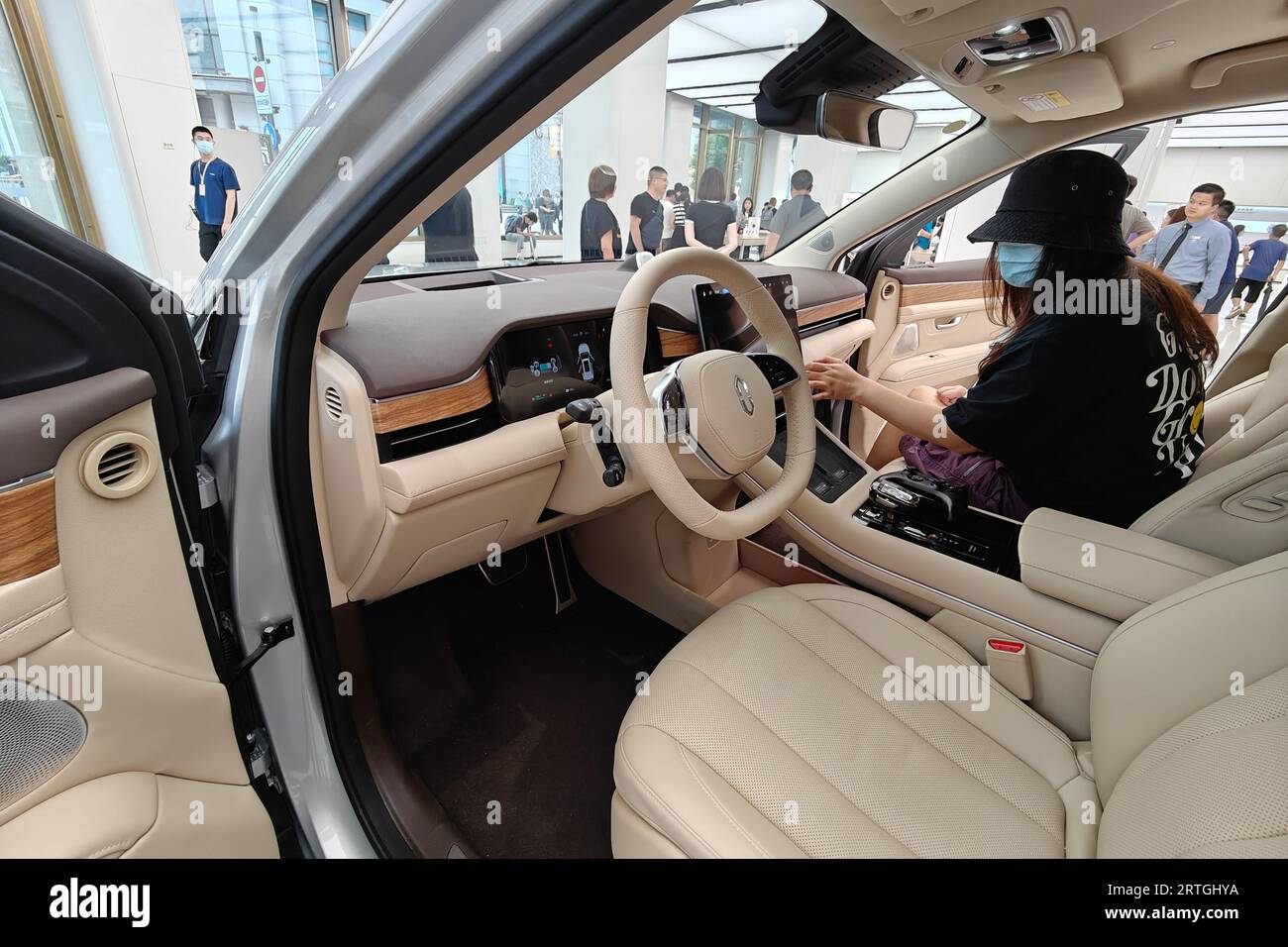 SHANGHAI, CHINA - SEPTEMBER 13, 2023 - Customers experience the newly ...