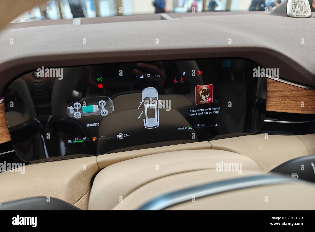 SHANGHAI, CHINA - SEPTEMBER 13, 2023 - Customers experience the newly ...