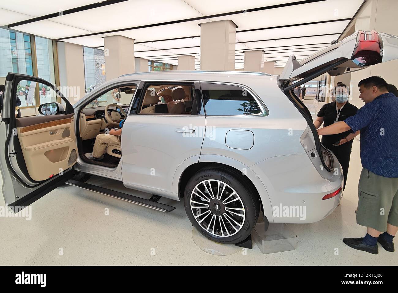 SHANGHAI, CHINA - SEPTEMBER 13, 2023 - Customers experience the newly ...