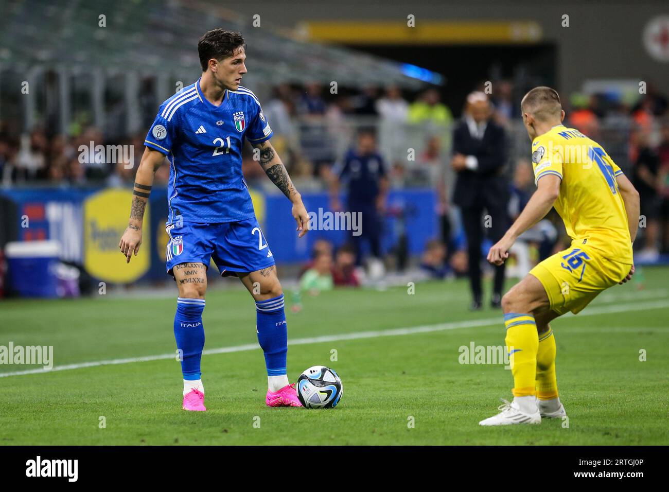 Zaniolo, Italy player Stock Photo - Alamy