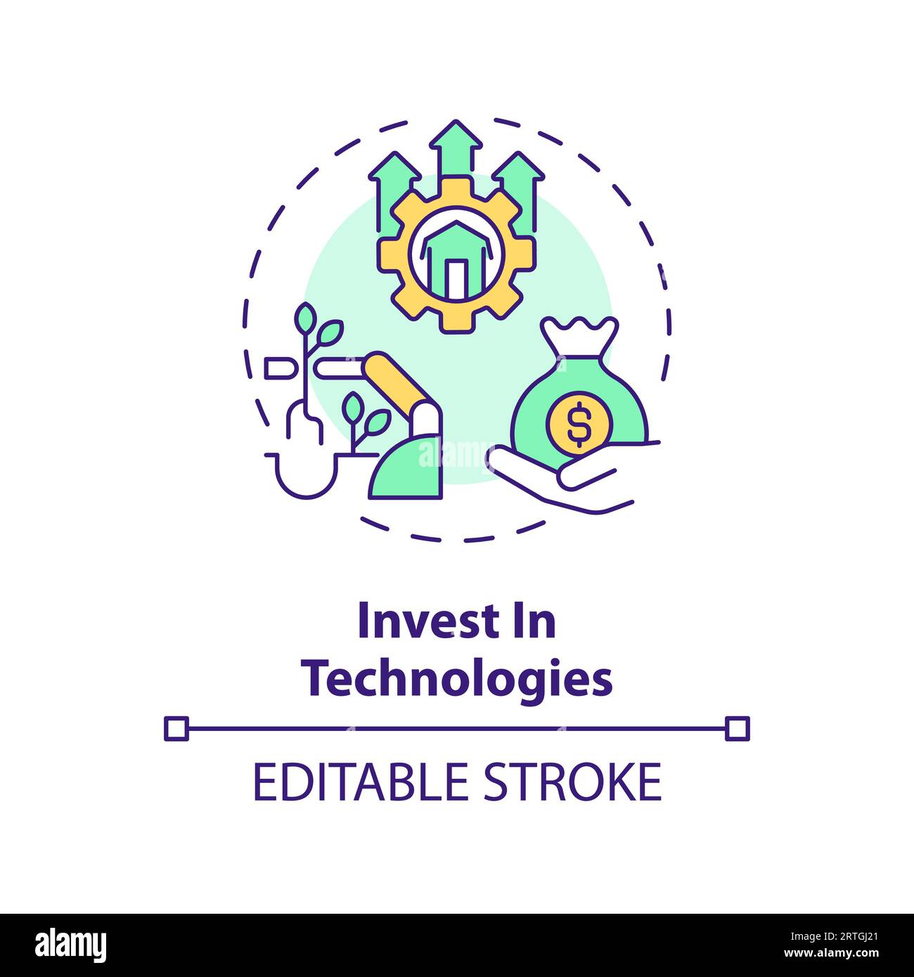 Labor saving technologies in agriculture Cut Out Stock Images ...