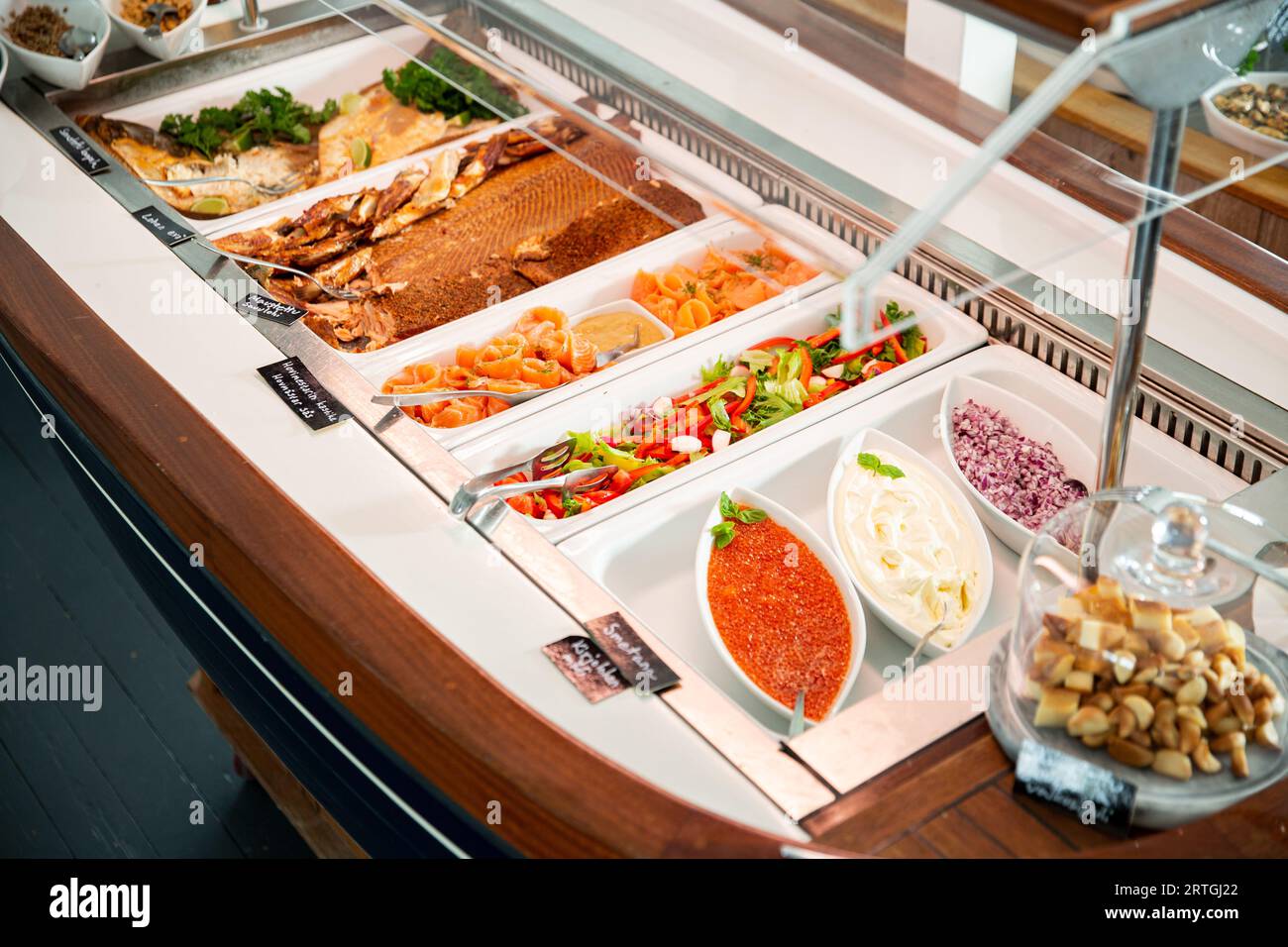 Catering buffet fried food on hi-res stock photography and images - Alamy