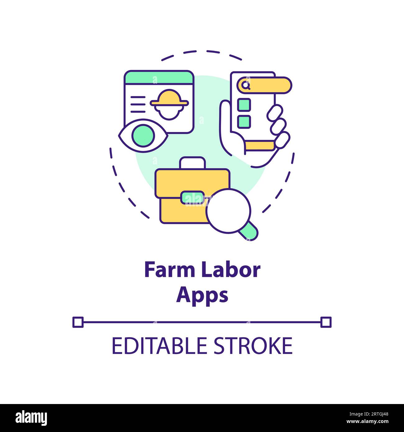 Labor mobility Stock Vector Images - Alamy