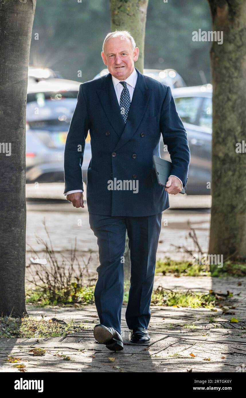 Nicholas Bannister of Bell Busk, near Skipton arrives at Bradford Crown ...
