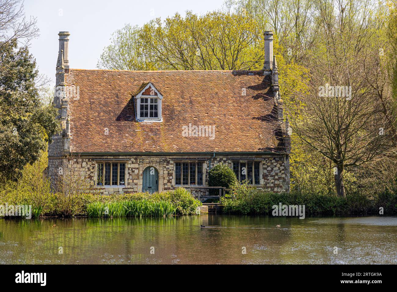 Bourne pond colchester hi-res stock photography and images - Alamy