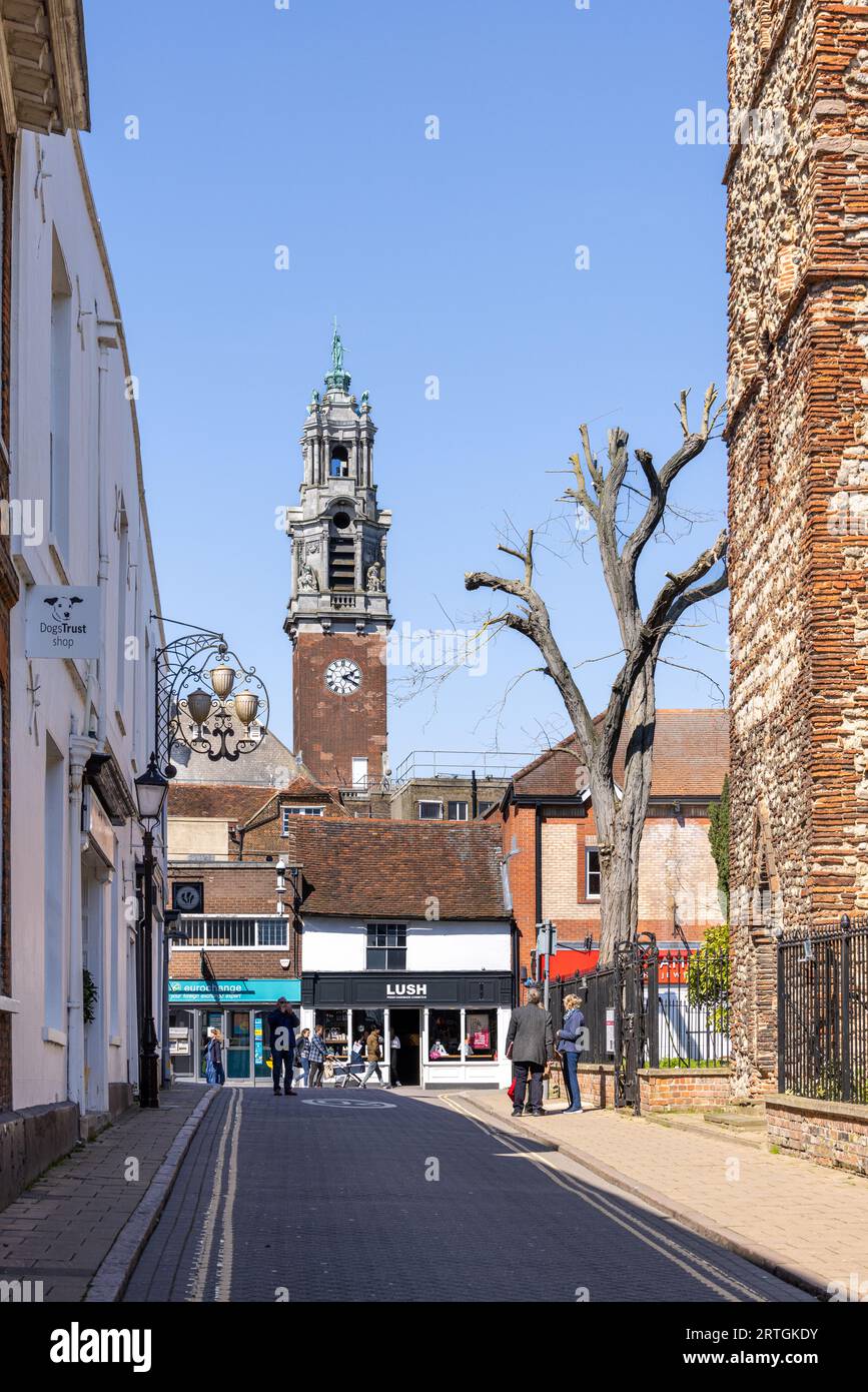 Colchester high street, Colchester Essex UK Stock Photo - Alamy