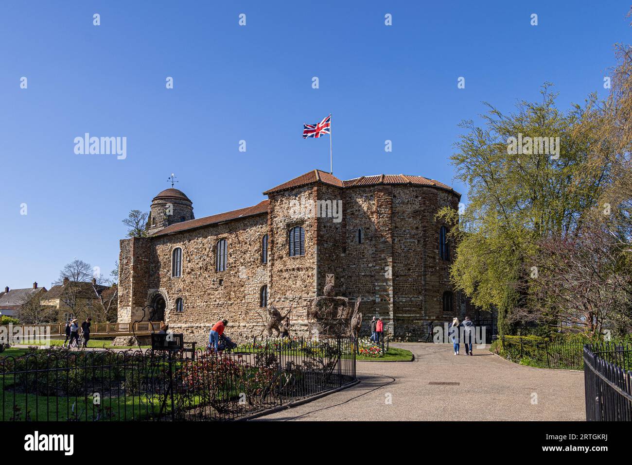 Colchester castle entrance hi-res stock photography and images - Alamy