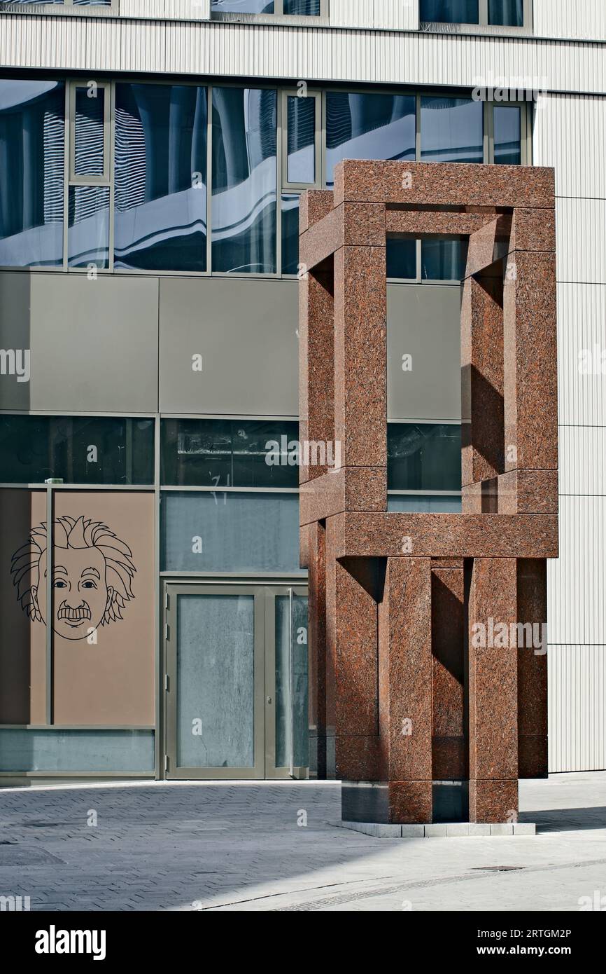 Ulm, Baden-wuerttemberg, Germany - September, 12, 2023: Albert Einstein ...