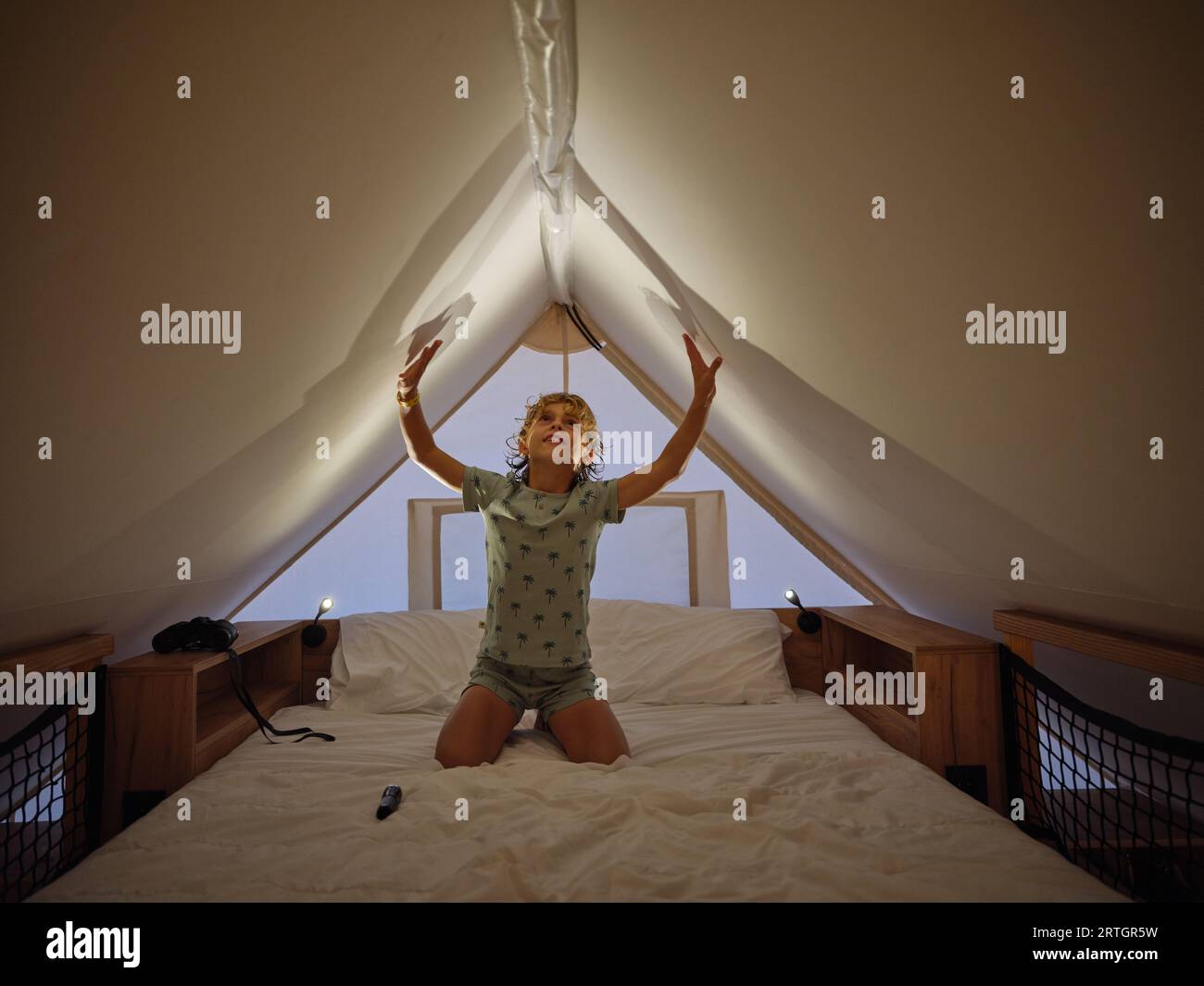 Bedroom ceiling looking up hi-res stock photography and images - Alamy