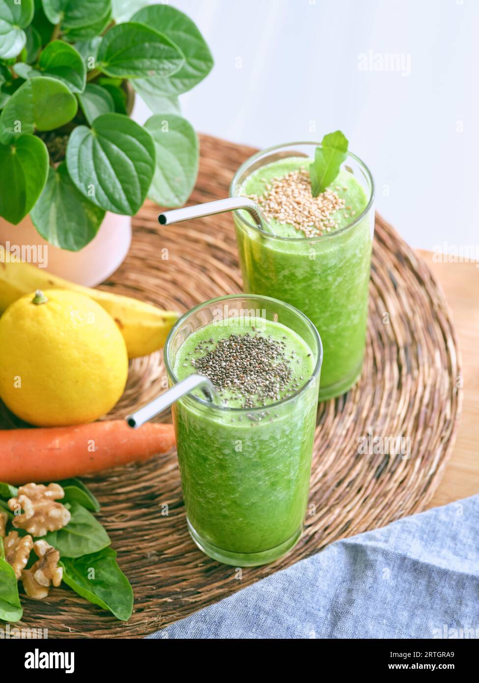 Chia plant in pot hi-res stock photography and images - Alamy
