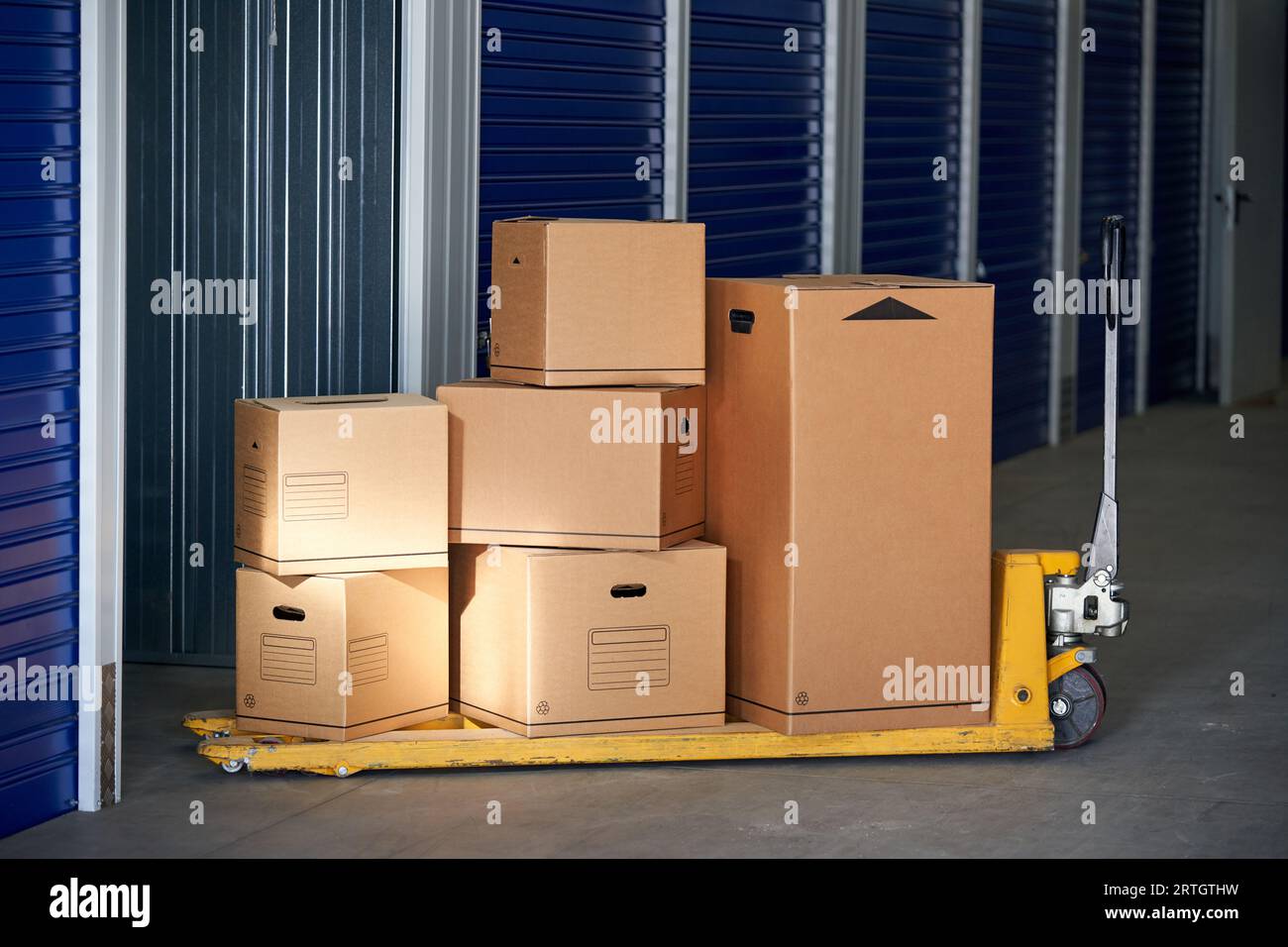 Storage in an industrial building for rental to entrepreneurs or ...