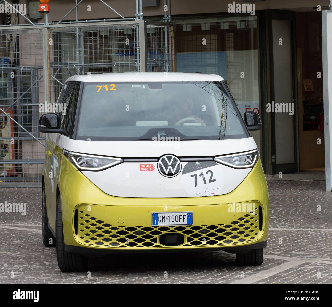 Pesaro , Italy - 16 jun 2023 : Volkswagen ID Buzz Mille Miglia 2023 ...