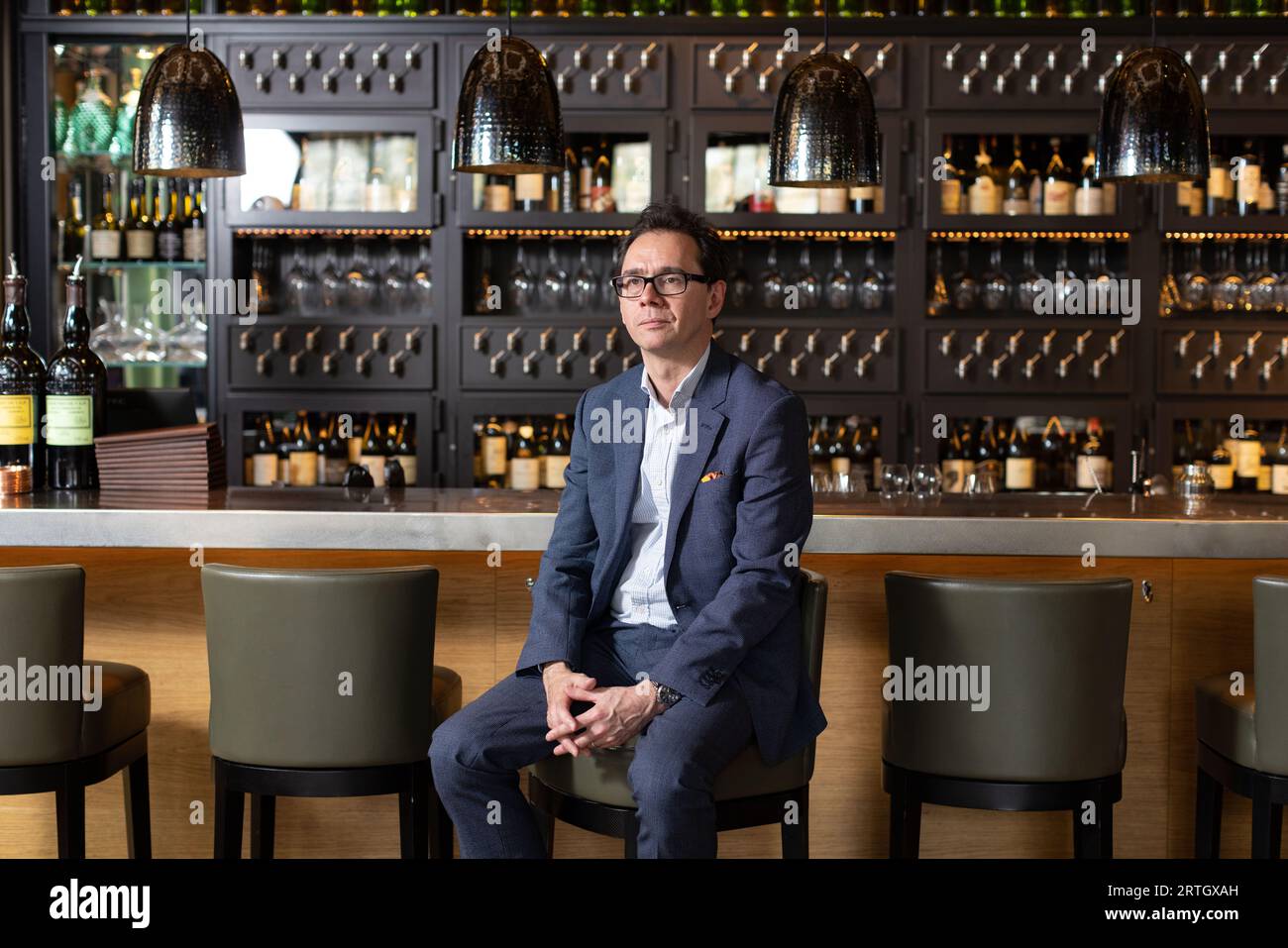 PHOTO:JEFF GILBERT 4th May 2023. Simon Numphud, managing director of AA ...