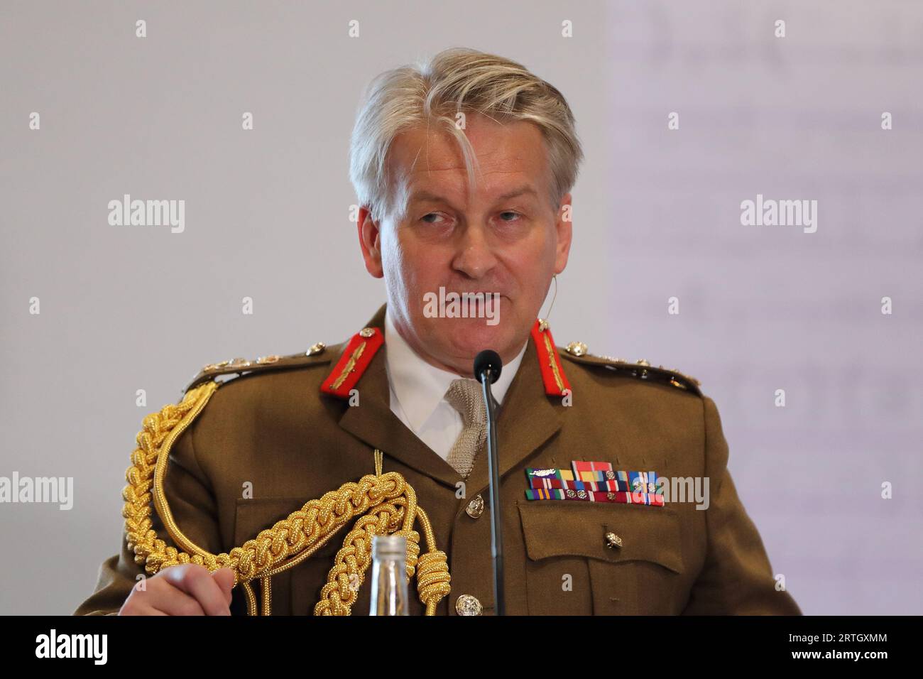 London, United Kingdom, 12 September 2023. Lieutenant General Sir James ...