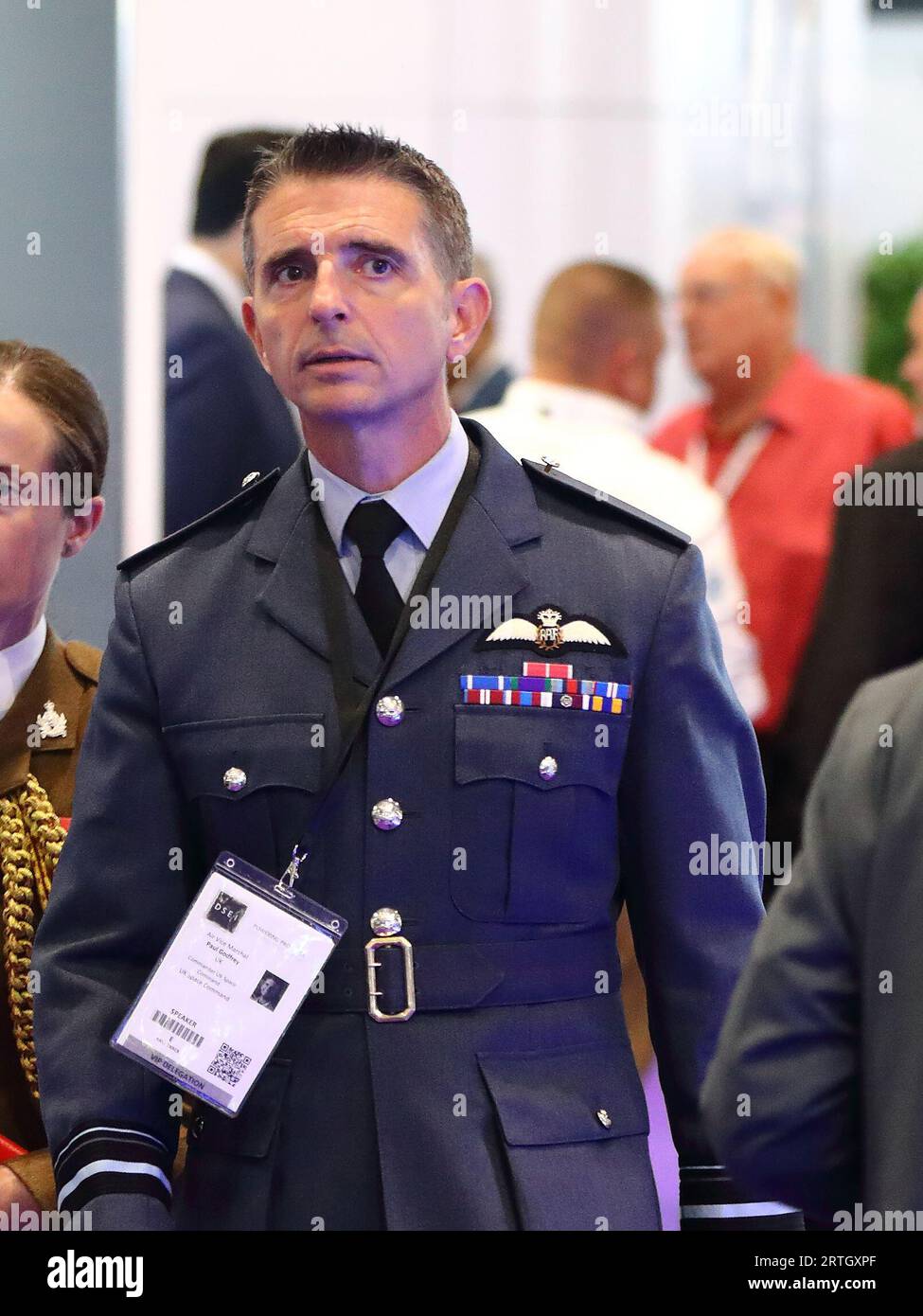 London, United Kingdom, 12 September 2023. Air Vice Marshall Paul ...