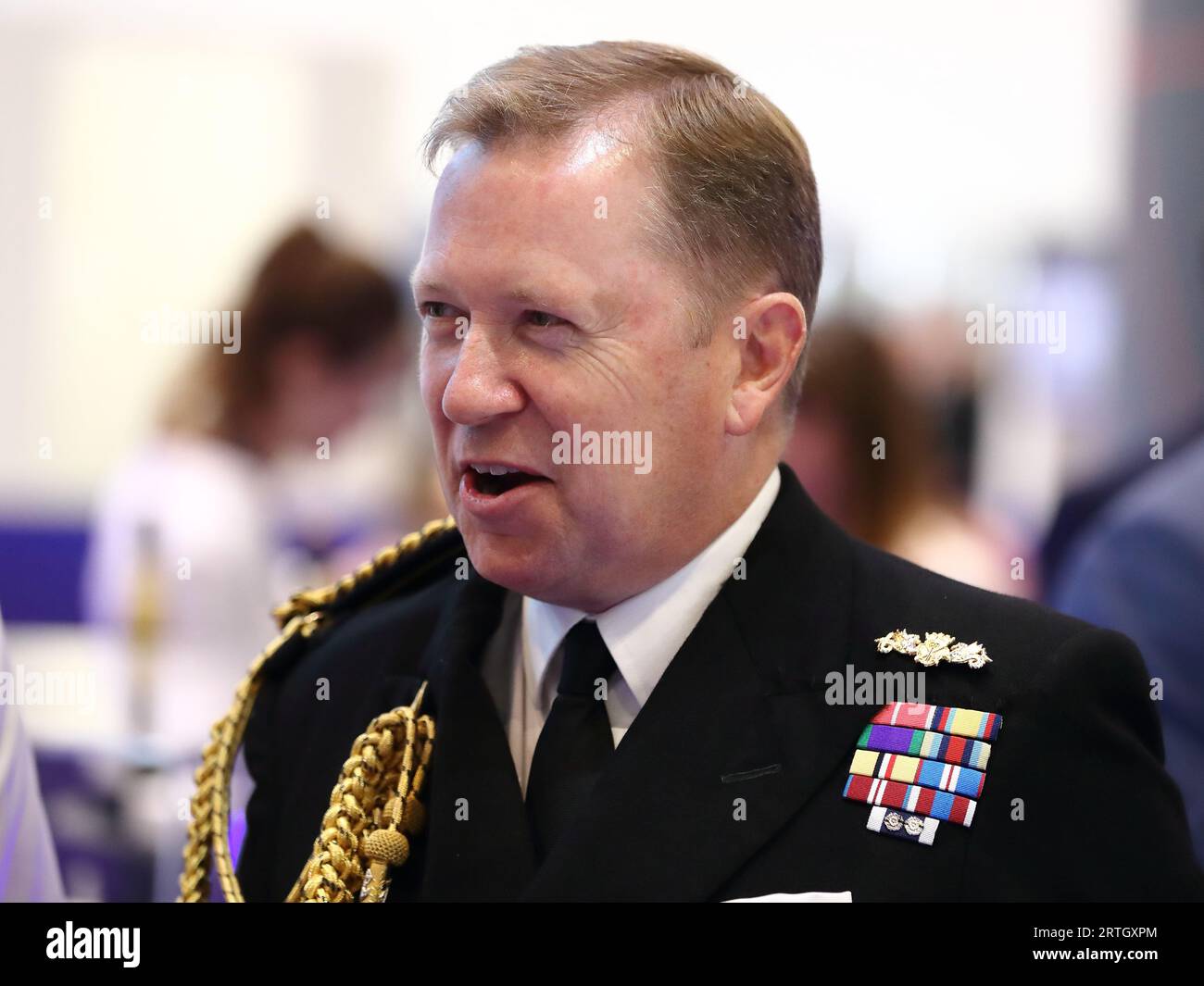 London, United Kingdom, 12 September 2023. Vice Admiral Martin Connell ...