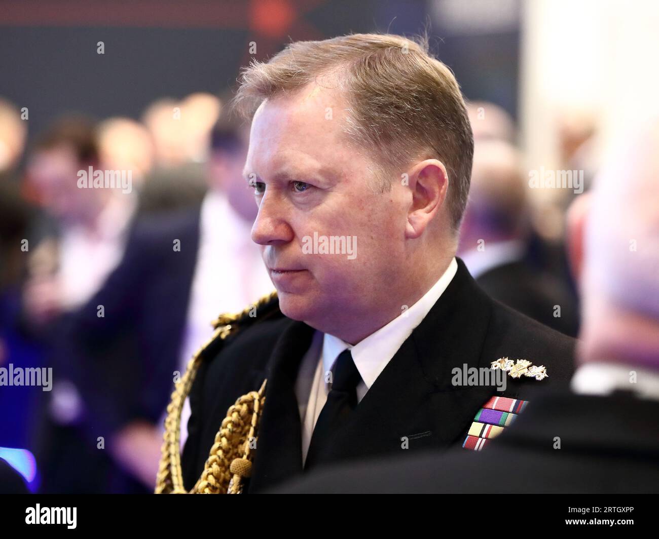 London, United Kingdom, 12 September 2023. Vice Admiral Martin Connell ...