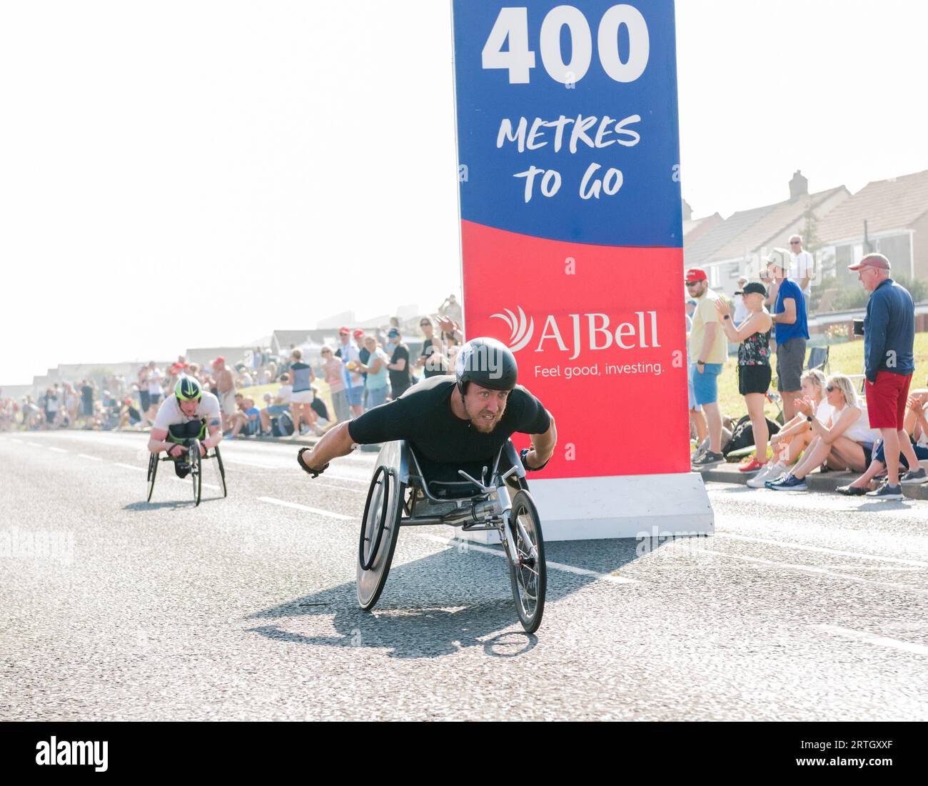 Men's wheelchair race in this years 2023 Great North Run half marathon ...