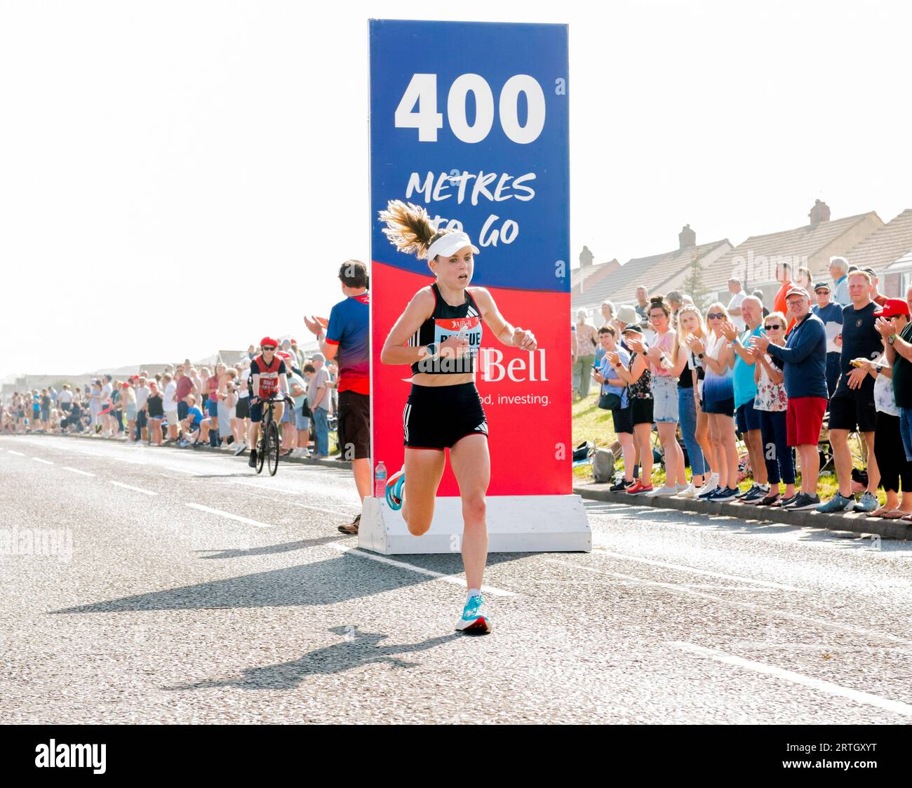 Charlotte Purdue long-distance runner finishing 3rd in the 2023 Great ...
