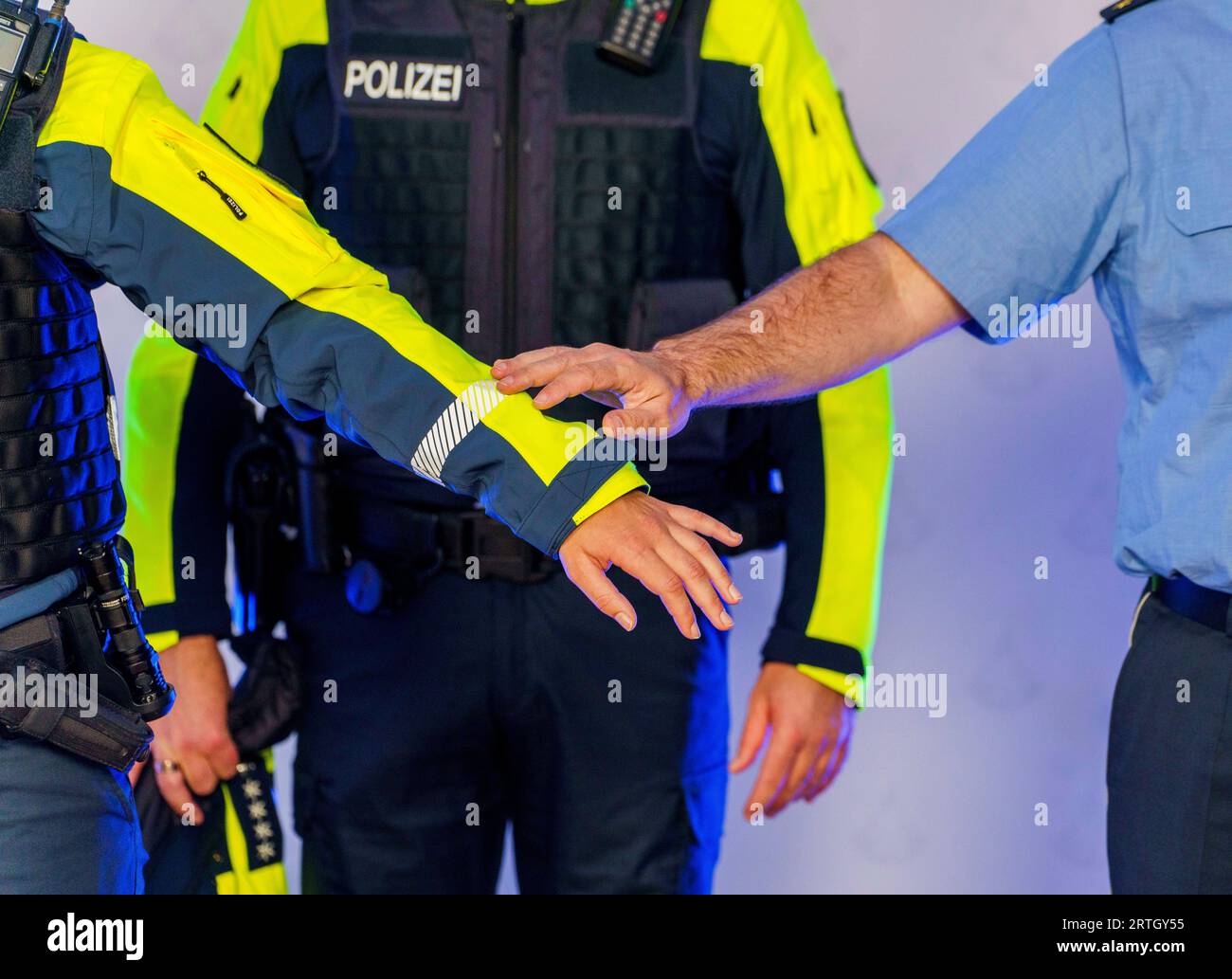 Mainz, Germany. 13th Sep, 2023. The new uniforms are explained in ...