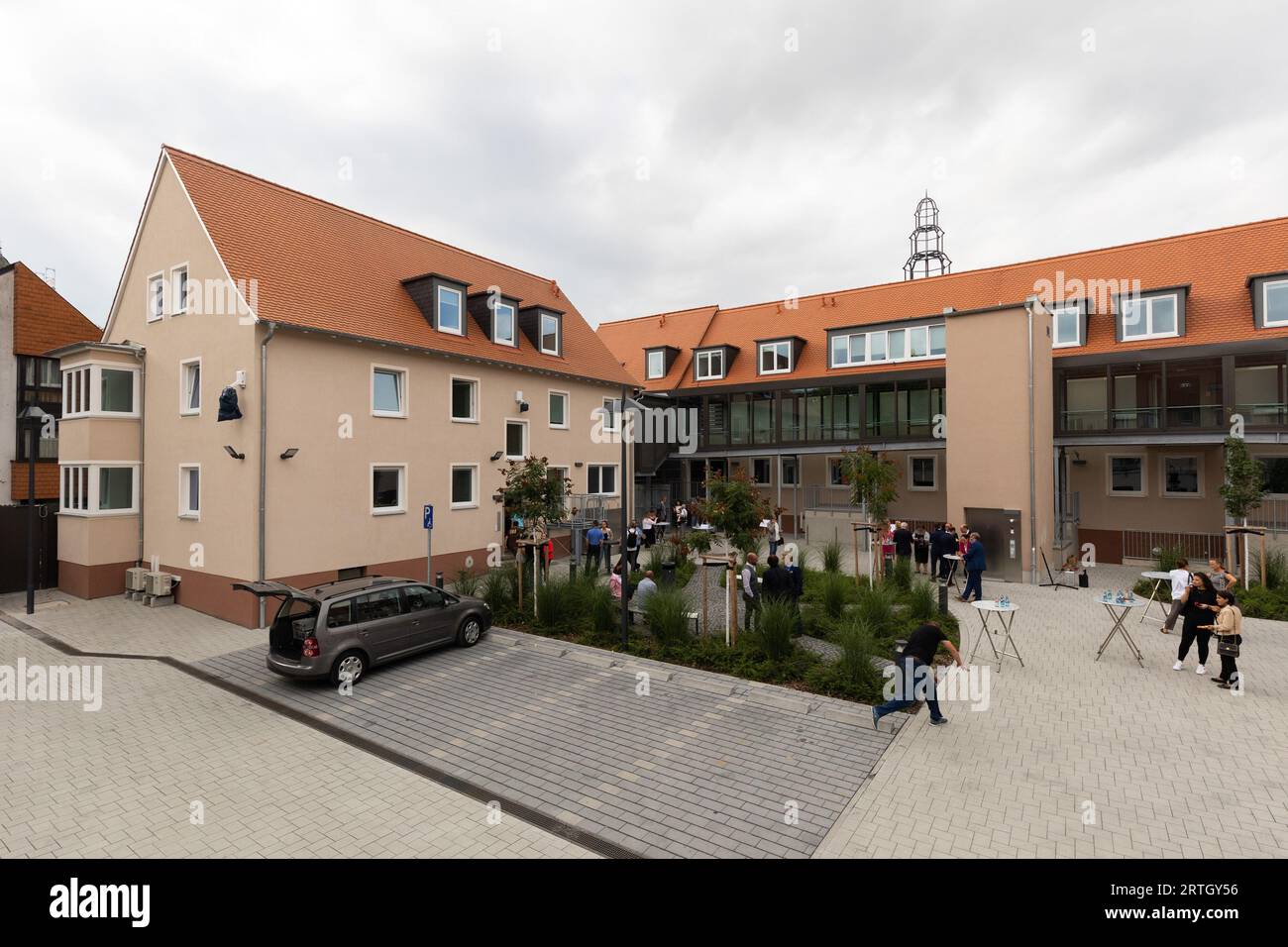 Hanau, Germany. 13th Sep, 2023. Exterior shot of the new Hanau House of ...