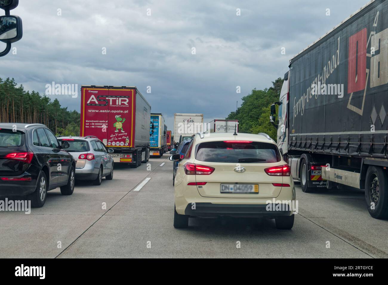 Autohof A2 Richtung Hannover