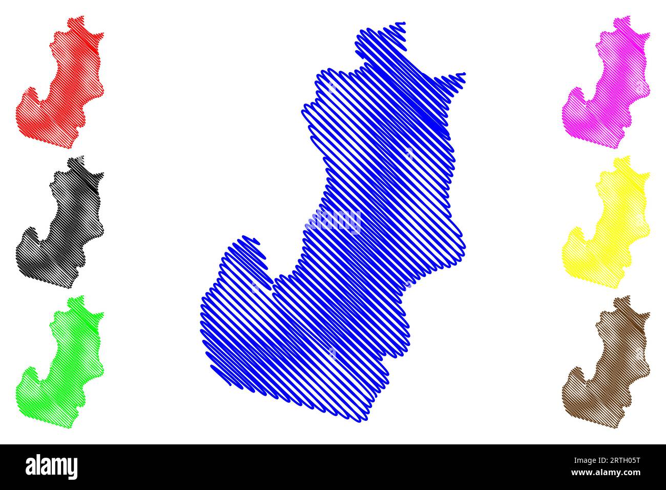 Minong map hi-res stock photography and images - Alamy