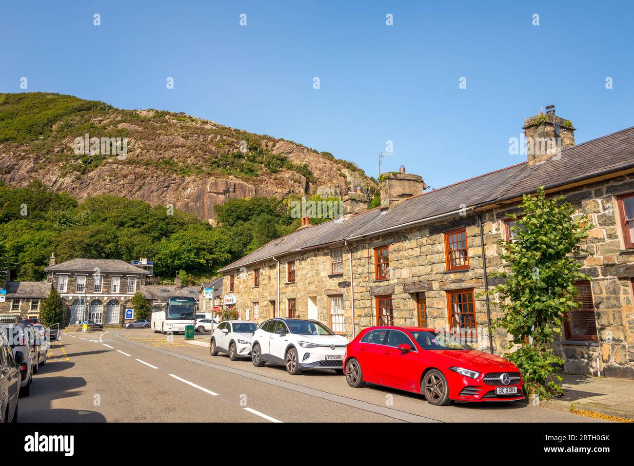 Tremadog (formerly Tremadoc) is a Welsh village in North Wales Stock ...