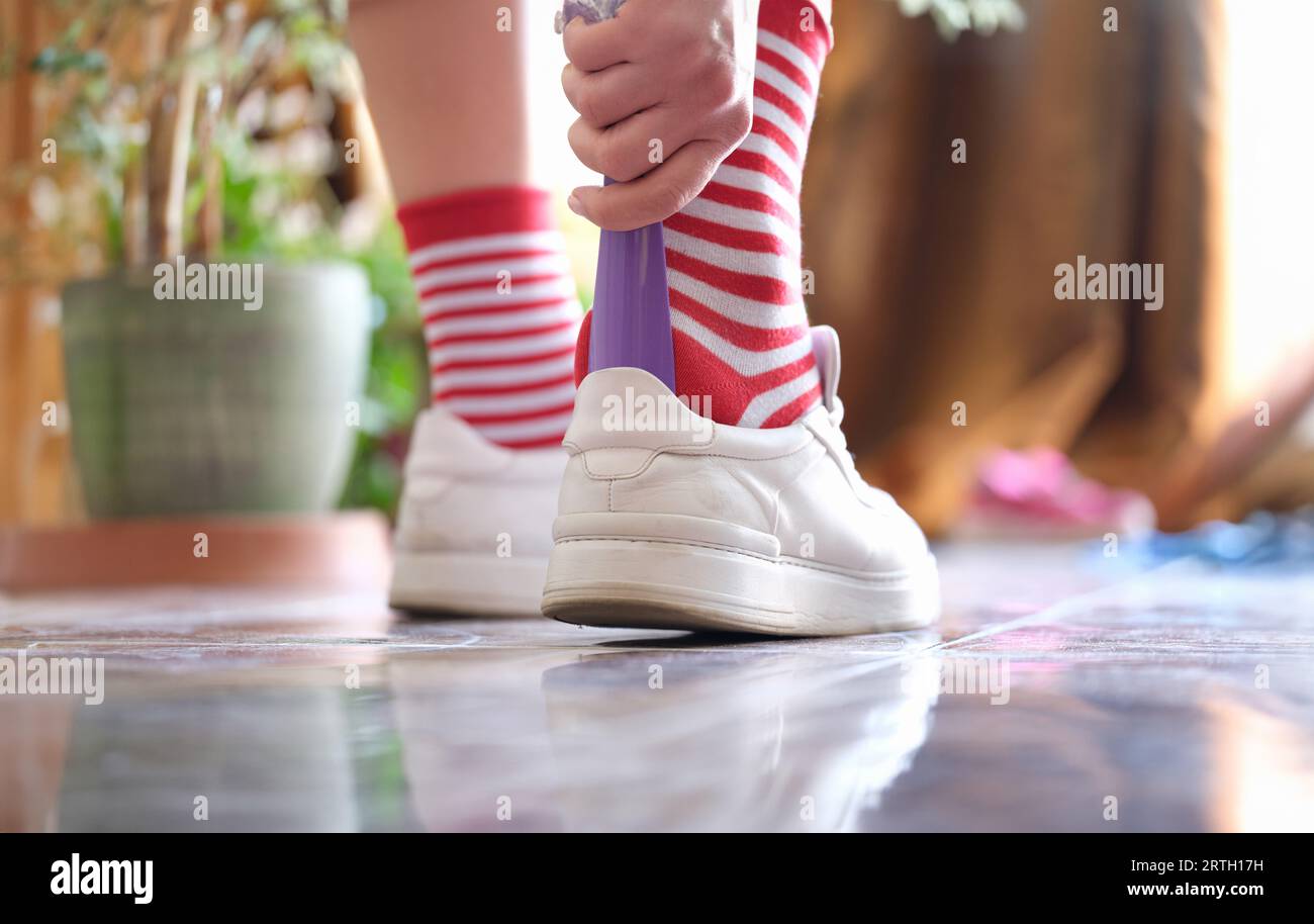 Runner carries hi-res stock photography and images - Alamy