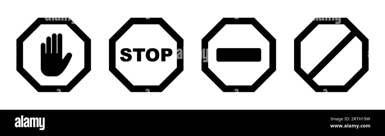 Sing end outline Stock Vector Images - Alamy