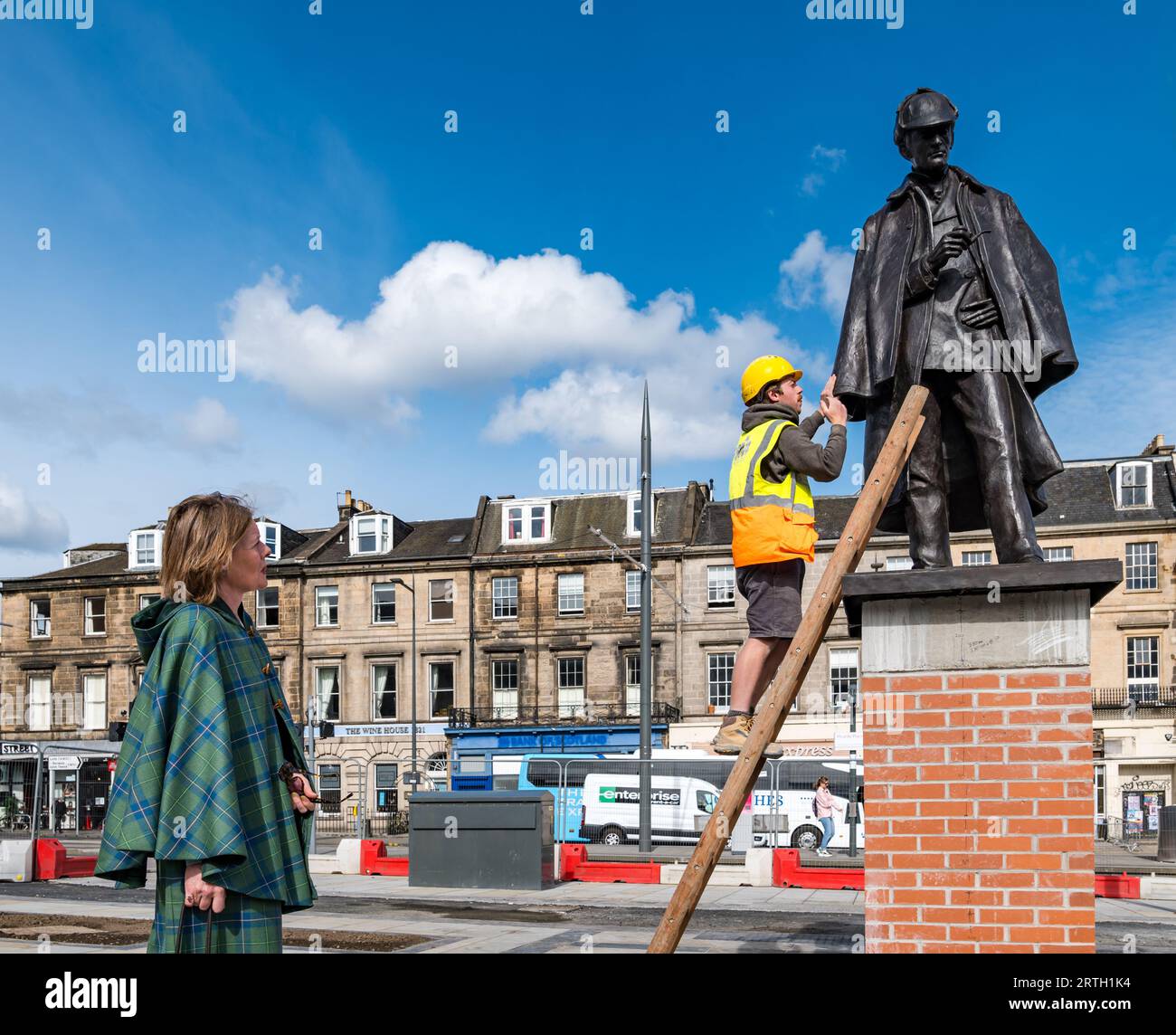 Picardy Place, Edinburgh, Scotland, UK, 13 September 2023, Sherlock ...